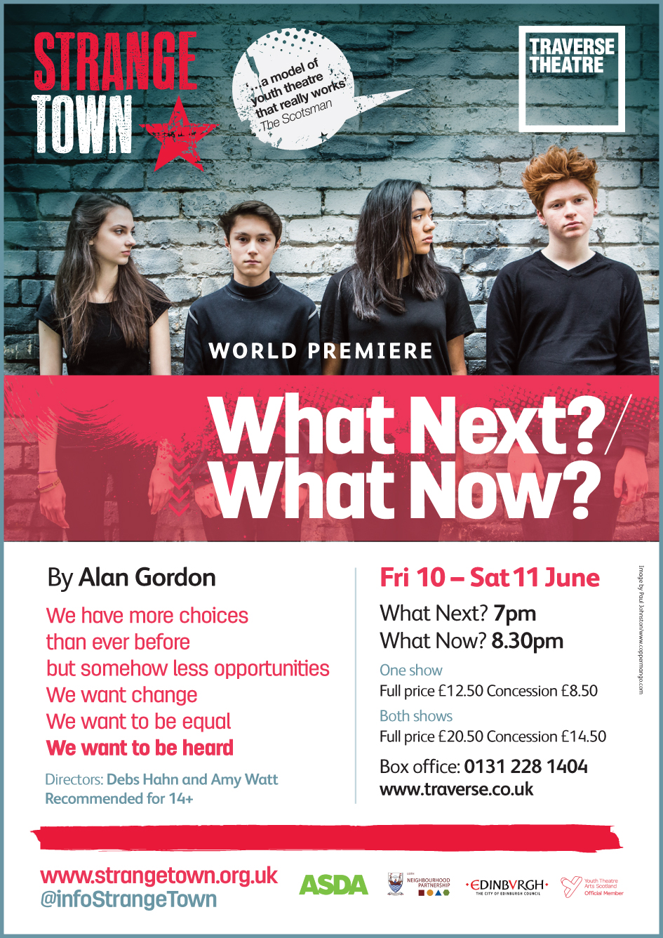 Strange Town at the Traverse - Strange Town